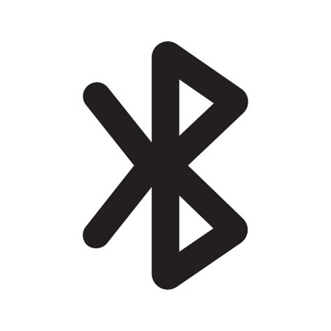 Bluetooth Outline User Interface Gesture Icons