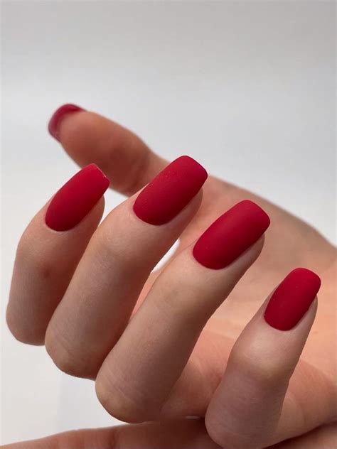 Dark Cherry Red Nails 24 Ideas Add A Touch Of Glamour To Your Style