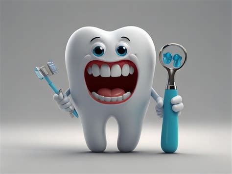 Premium Photo Tooth Caracter Dentist
