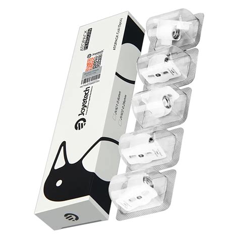 Joyetech Jvic2 025 Ohm Atopack Penguin Coil Dl 5 Pieces Head For