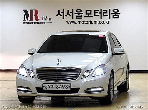 벤츠 뉴e 클래스e300 엘레강스중고가격 정직해 멍이네카