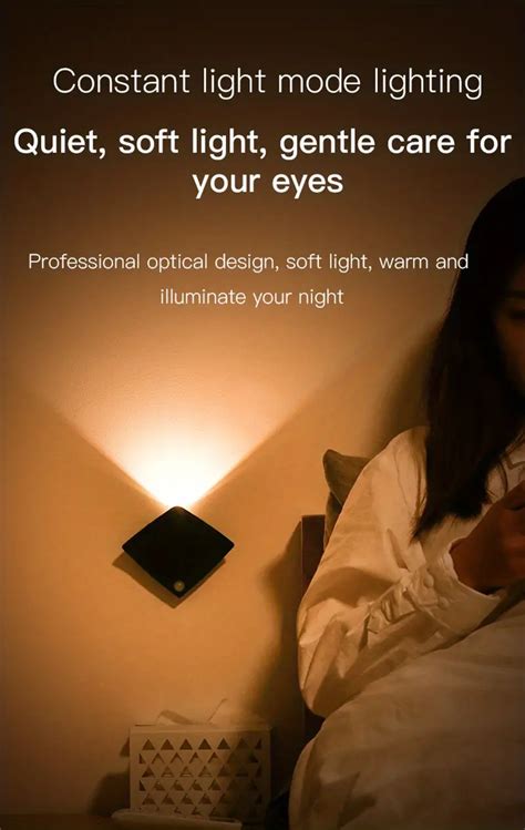 Decor Wall Lamp Human Body Sensing Home Decor Night Lights Temu