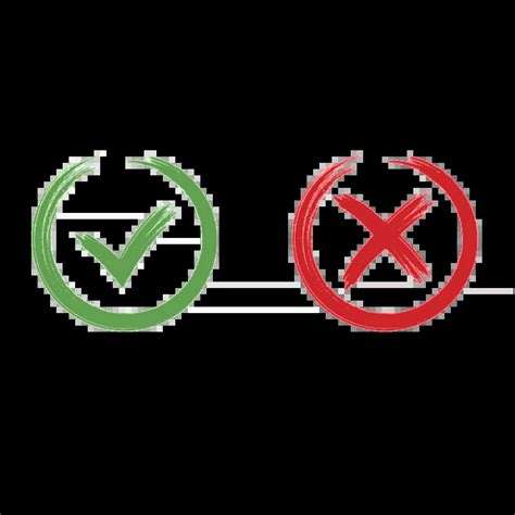 对号错号png手绘 花瓣网