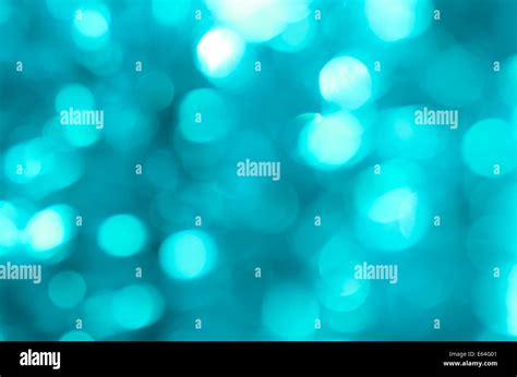 Blue Blurred Bokeh Lights Background Stock Photo Alamy