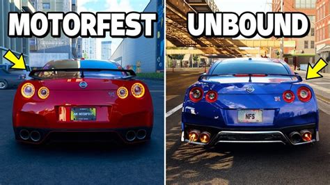 The Crew Motorfest Vs Nfs Unbound Physics And Details Comparison