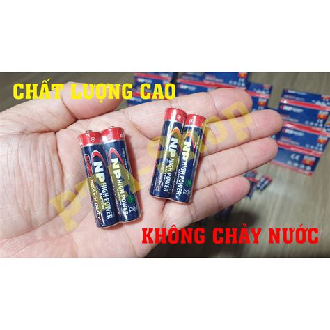 Combo 8 Pin Đũa Aaa Pin Carbon 15v Chính Hãng Np Việt Nam Không