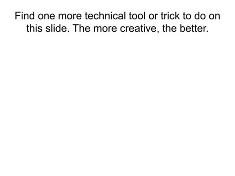 Powerpoint Exercises Ppt