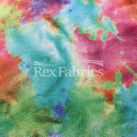 Parchement Tie Dye 4 Way Stretch Poly Spandex Print Multi Watercolor