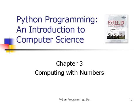 Python Programming An Introduction To Computer Science Chapter