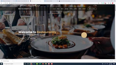 Part 3 How To Build A Restaurant Website With Wordpress And Elementor In 2021 Youtube