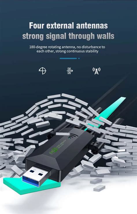 Mbps Usb Wifi Adapter Antenna Usb Network Card Wireless Long