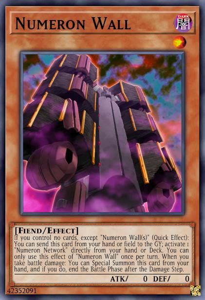 Yu Gi Oh Wiki Numeron Wall