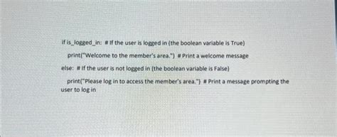 1 The If Statement Example Checkine If A Number Chegg Com