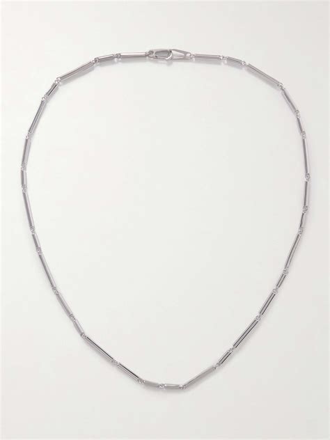 Miansai Shine Silver Chain Necklace For Men Mr Porter