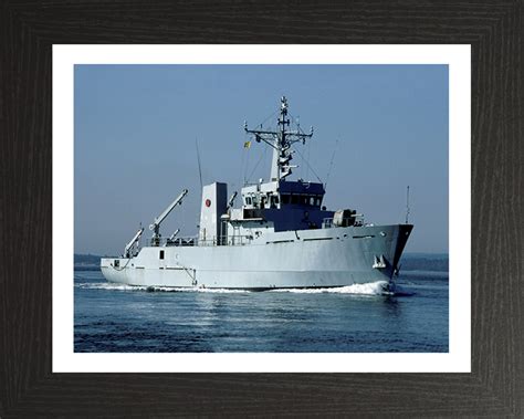 Hms Arun M2014 Royal Navy River Class Minesweeper Photo Print Or Frame