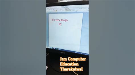 Msword Dangeroussymbol Viralshort Viralreels Viralvideo Ai Computer Excel Msword