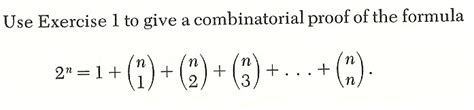 Solved Prove That A Set S Of N Elements Has Precisely 2n