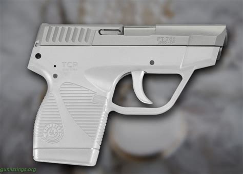Pistols Taurus 738 Tcp New Whitestainless