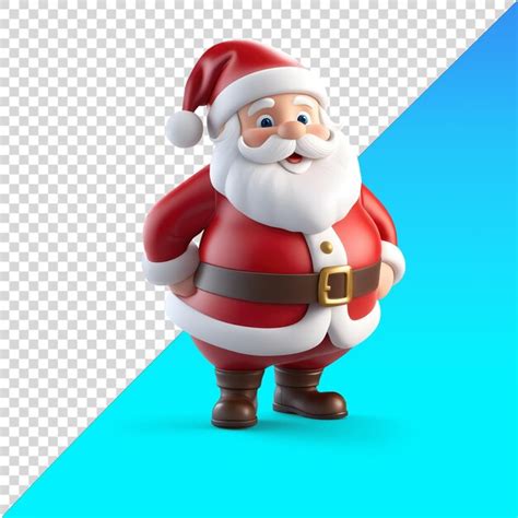 Papá Noel En 3d Archivo Psd Premium
