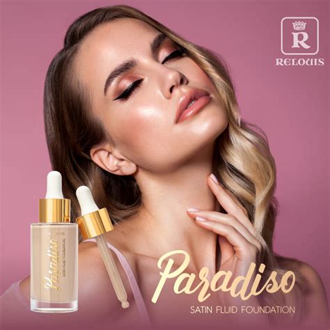 Тональный крем-флюид с сатиновым финишем Paradiso Relouis - Relouis ...