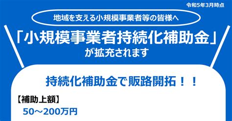 【締切61 97】経営計画に基づく小規模事業者の販路開拓等の取組や業務効率化の取組を支援【小規模事業者持続化補助金】 スタートアップ