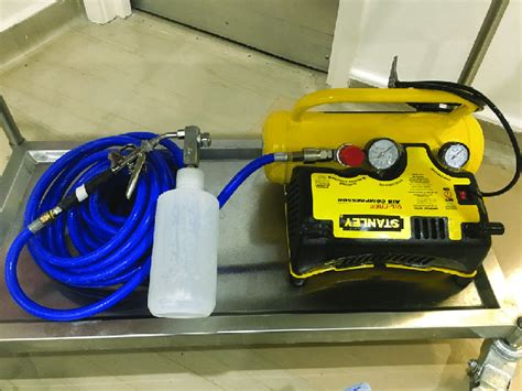 Sprayer Less Atomizer Unit Which Must Be Coupled By Hose To An Air