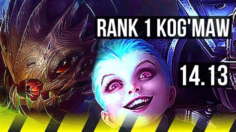 Kogmaw And Lulu Vs Jinx And Milio Adc Rank 1 Kogmaw Godlike 1036