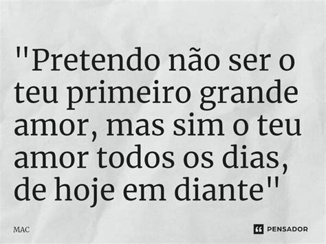 Pretendo Não Ser O Teu Mac Pensador