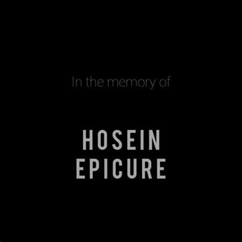 راستی دیروز تولد حسین اپیکور بود روحت شاد پسر🖤 Rrapfars