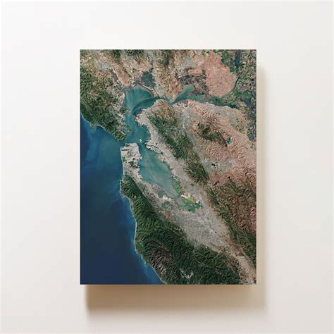 San Francisco Bay Area Map Art