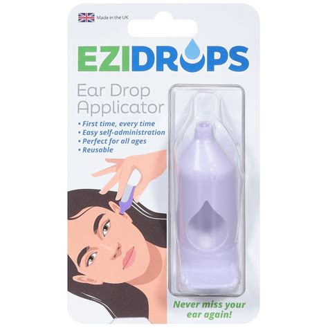 Ezidrops Ear Drop Applicator Walgreens
