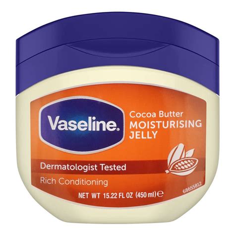 Vaseline Cocoa Butter Petroleum Jelly 450ml Trynow Pk