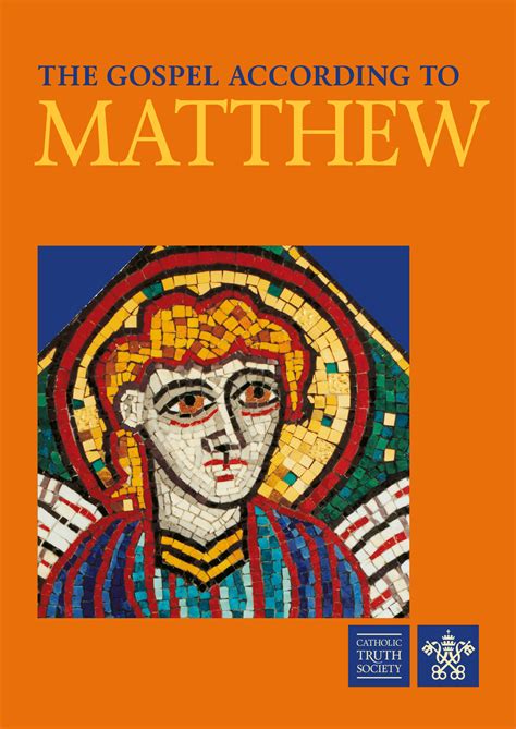Gospel According To Matthew Jerusalem Translation Catholic Truth