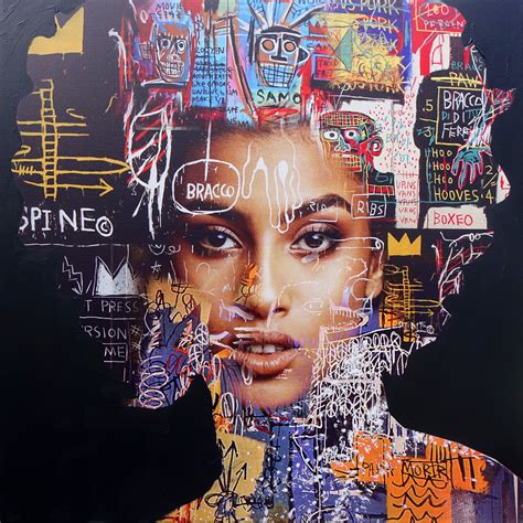 Pop Art Face 26 Von Wojtek Babski 2023 Druck Giclée Druck Auf Leinwand Singulart