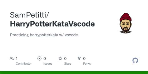 GitHub SamPetitti HarryPotterKataVscode Practicing Harrypotterkata W Vscode