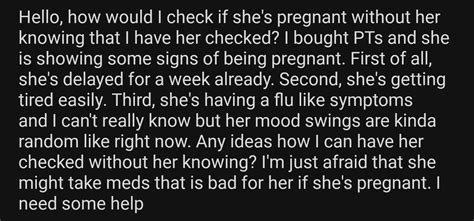 How Would I Know If My Gf Is Pregnant Without Her Knowing Radultingph
