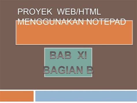 02 Pengenalan Html Dan Syntak Dasar Html Copypptx
