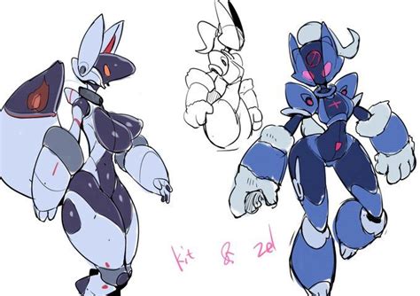 Some Very Cute Looking Cartoon Characters In Different Poses