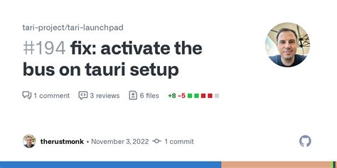 Fix Activate The Bus On Tauri Setup By Deniskolodin · Pull Request