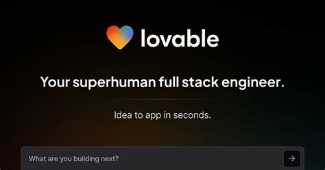 lovable dev crea apps con ia en minutos sin código iaboxtool