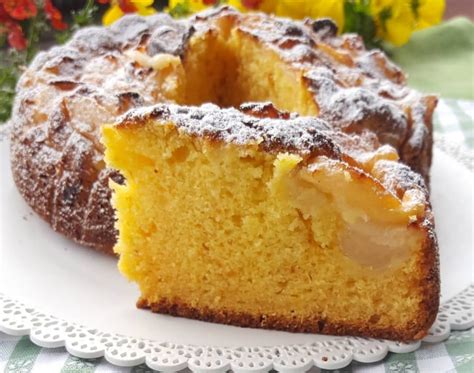 SOFFICISSIMA TORTA ARANCIA E MELE Dolce Ricetta Della Nonna Cucinare