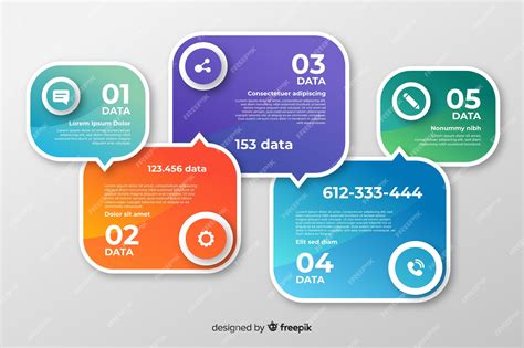Infográfico Passos Design Plano De Coleção Vetor Grátis