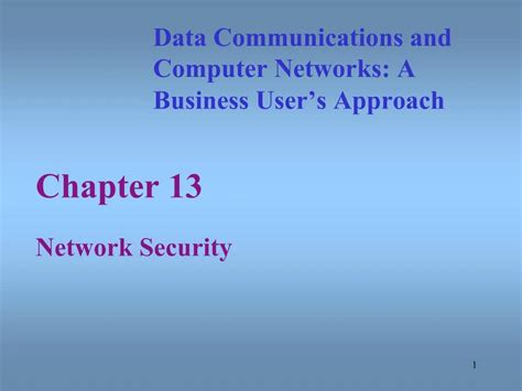 PPT Chapter Network Security PowerPoint Presentation Free Download ID