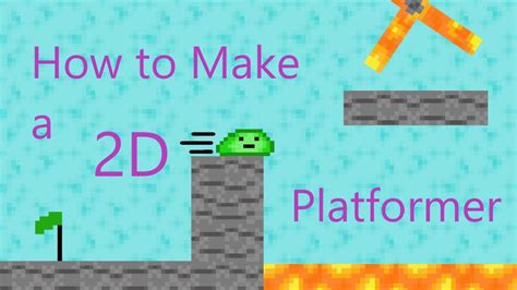 How To Make A 2d Platformer In Construct 3 Part 1 Basics Youtube