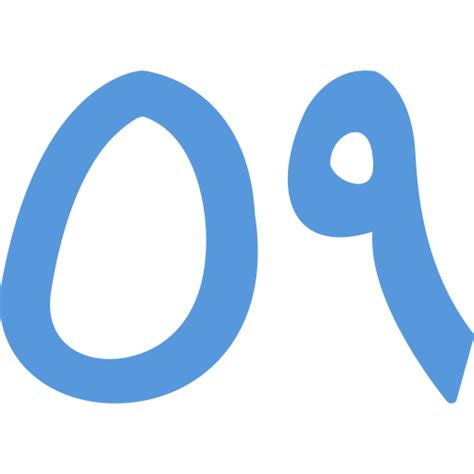 Numerical Symbol Free Icon