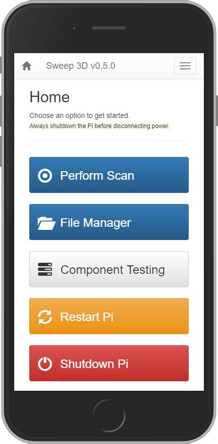 github scanse sweep 3d scanner node web application for controlling