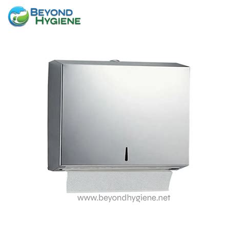 Stainless Steel Interfolded Tissue Dispenser Durable And Universal