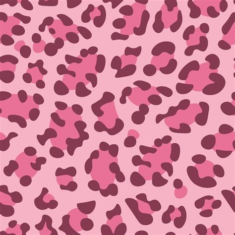 Premium Vector Leopard Animal Print Seamless Pattern
