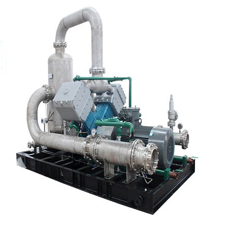 Low Flow Reciprocating Nitrogen Refrigerant Piston Compressor
