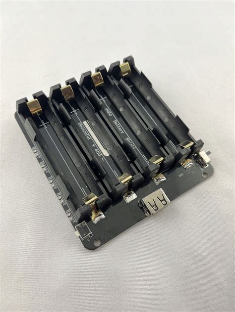 ModuŁ Arduino Battery Shield 4x18650 Usb Usb C Micro 3v3 5v Z